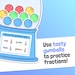 Gumball Fractions Activity | Fractions Craft — 2nd & 3rd Grade Math ...