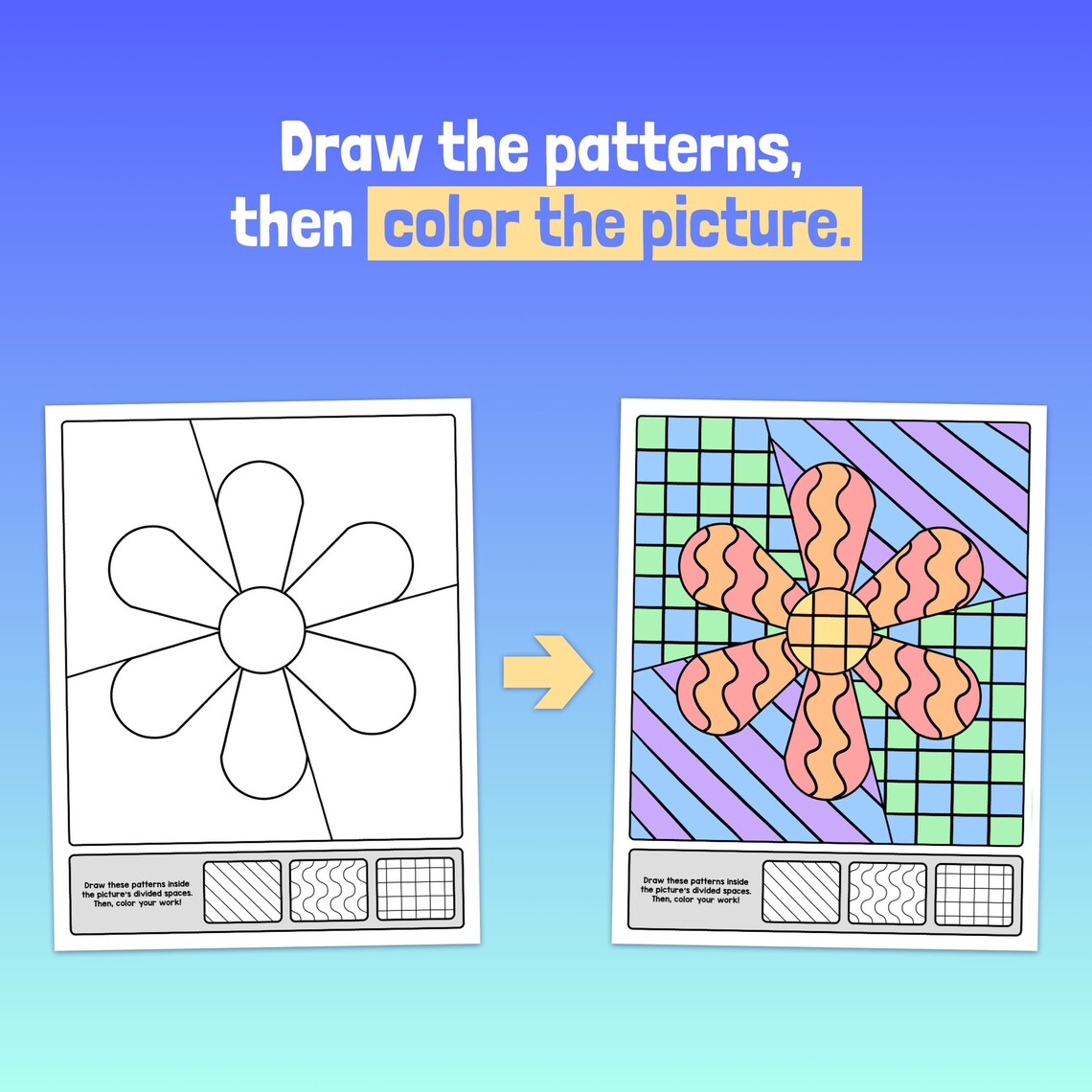No Prep Pop Art Spring Coloring Pages 1st, 2nd, 3rd Grade Spring ...