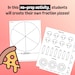 Fraction Pizza Craft | Beginner Fractions Activity, Cut and Paste ...