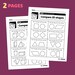 Compare 2d & 3d Shapes Worksheets | Kindergarten Shape Attribute ...