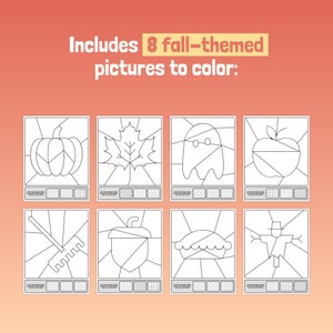 Pop Art Fall Coloring Pages | Autumn Coloring Sheets, Fall Bulletin ...
