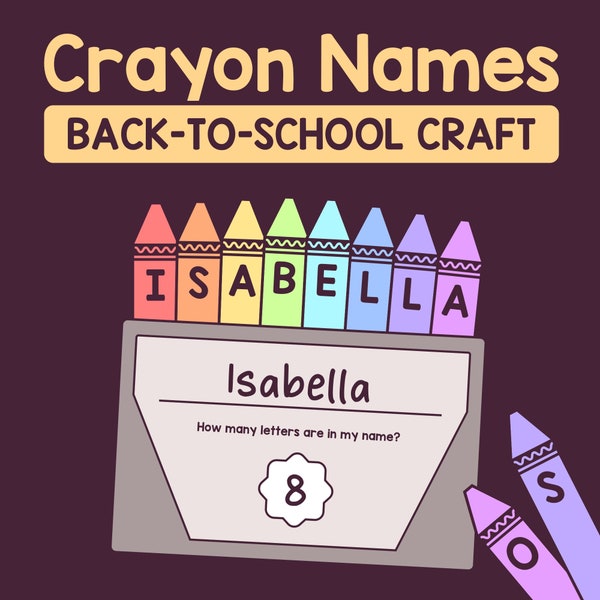 2nd Grade Name Tag - Etsy