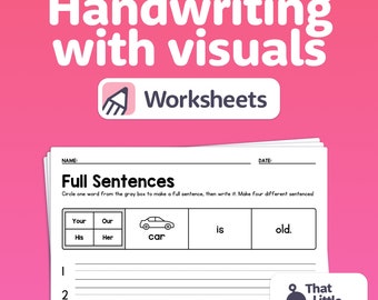 Hilarious Handwriting K, 1st, 2nd Grade Handwriting Practice Worksheets ...