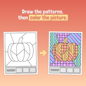 Pop Art Fall Coloring Pages | Autumn Coloring Sheets, Fall Bulletin ...