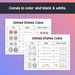 US Coins Reference Sheet | 1st & 2nd Grade United States Coins Poster ...