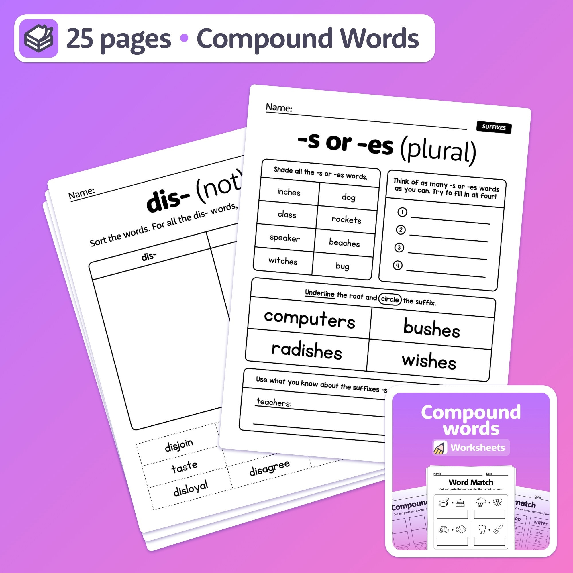 Grammar Bundle Kindergarten Grammar, 1st Grade Grammar, 2nd Grade ...