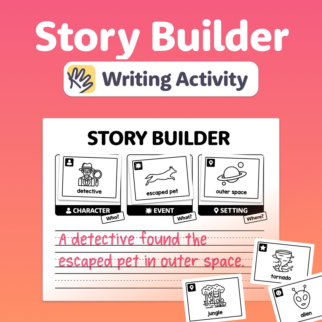 Creative Writing Center | Visual Writing Prompts, 1st & 2nd Grade Story ...