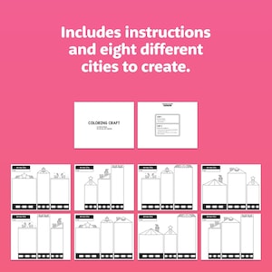 Christmas Array City Math Craft | 1st, 2nd, 3rd Grade Multiplication ...
