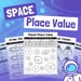 Place Value Worksheets | Space Place Value Activities — Hundreds, Tens ...