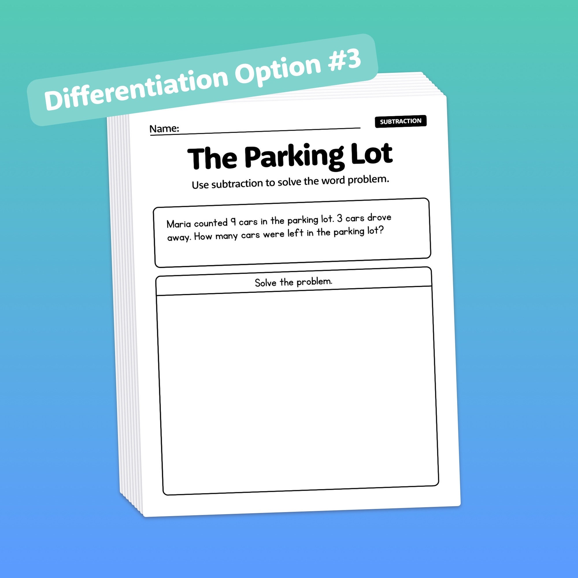 2nd Grade Addition and Subtraction Word Problem Worksheets | Addition ...