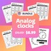 No Prep Analog Clocks Bundle | 1st, 3rd, 2nd Grade Telling Time ...