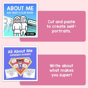 All About Me Classroom Bundle | Kindergarten, 1st, 2nd Grade Back to ...