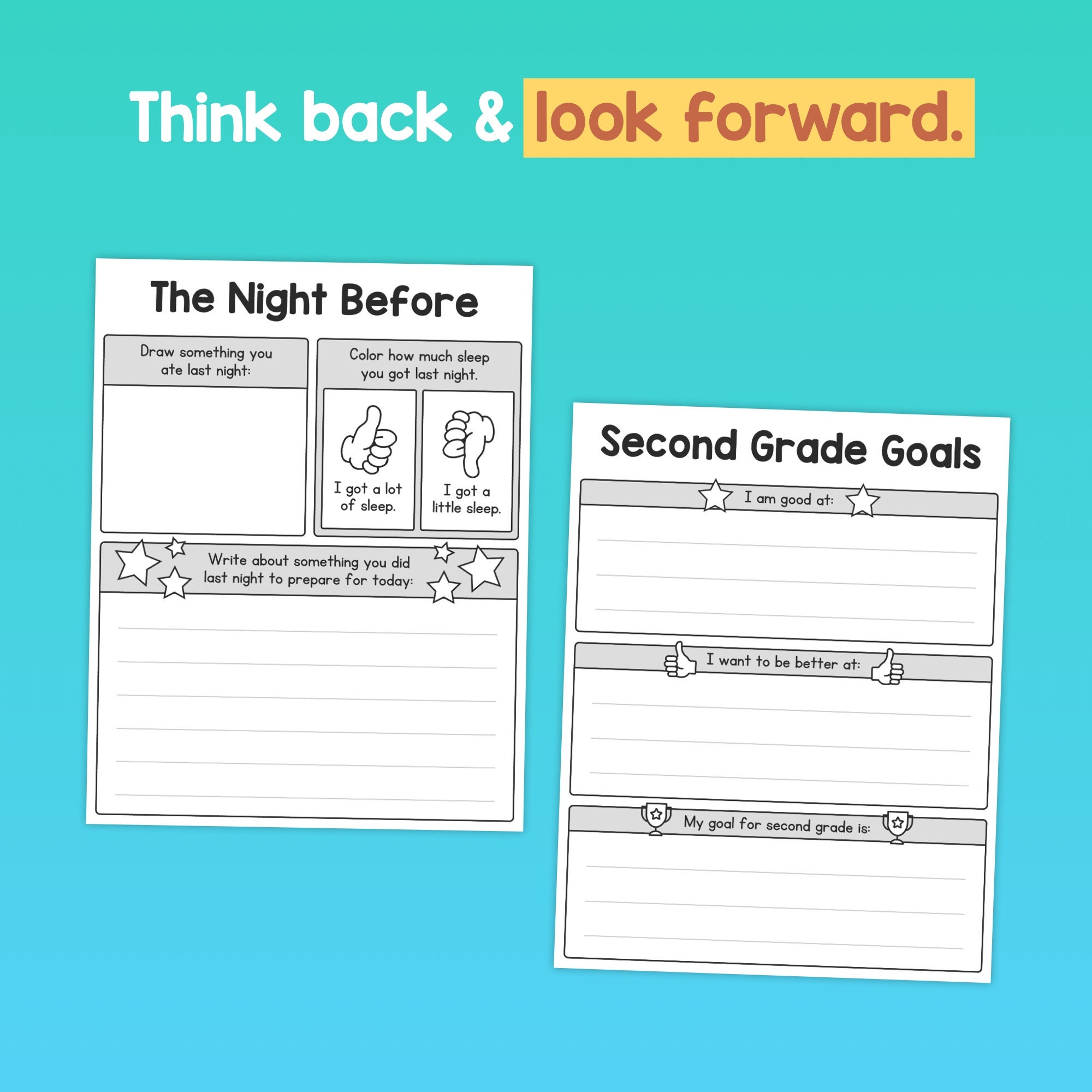 Second Grade Icebreaker Activities – NO PREP First Week of School Ice ...