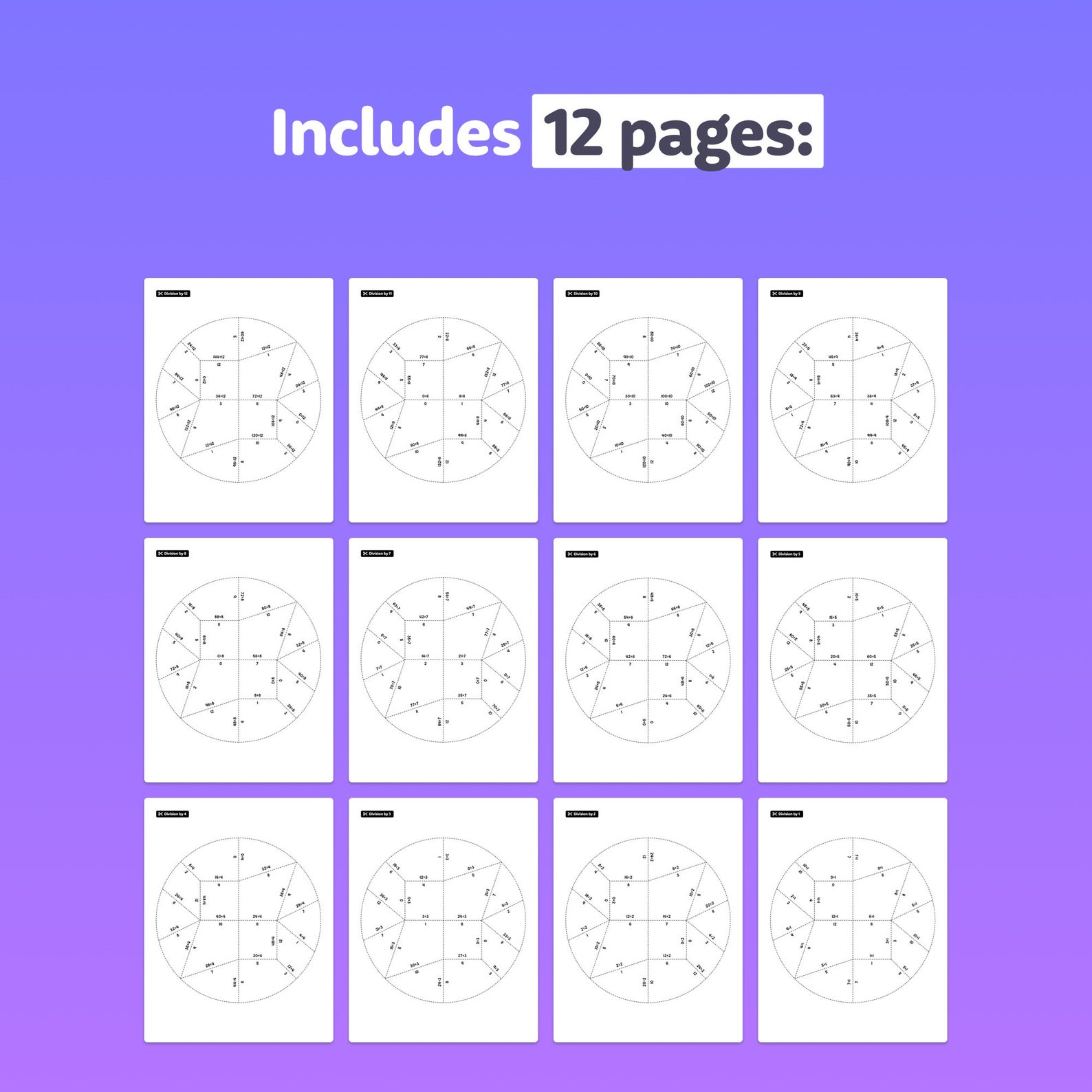 3rd Grade Division Puzzles | 3rd & 4th Grade Division Activity ...