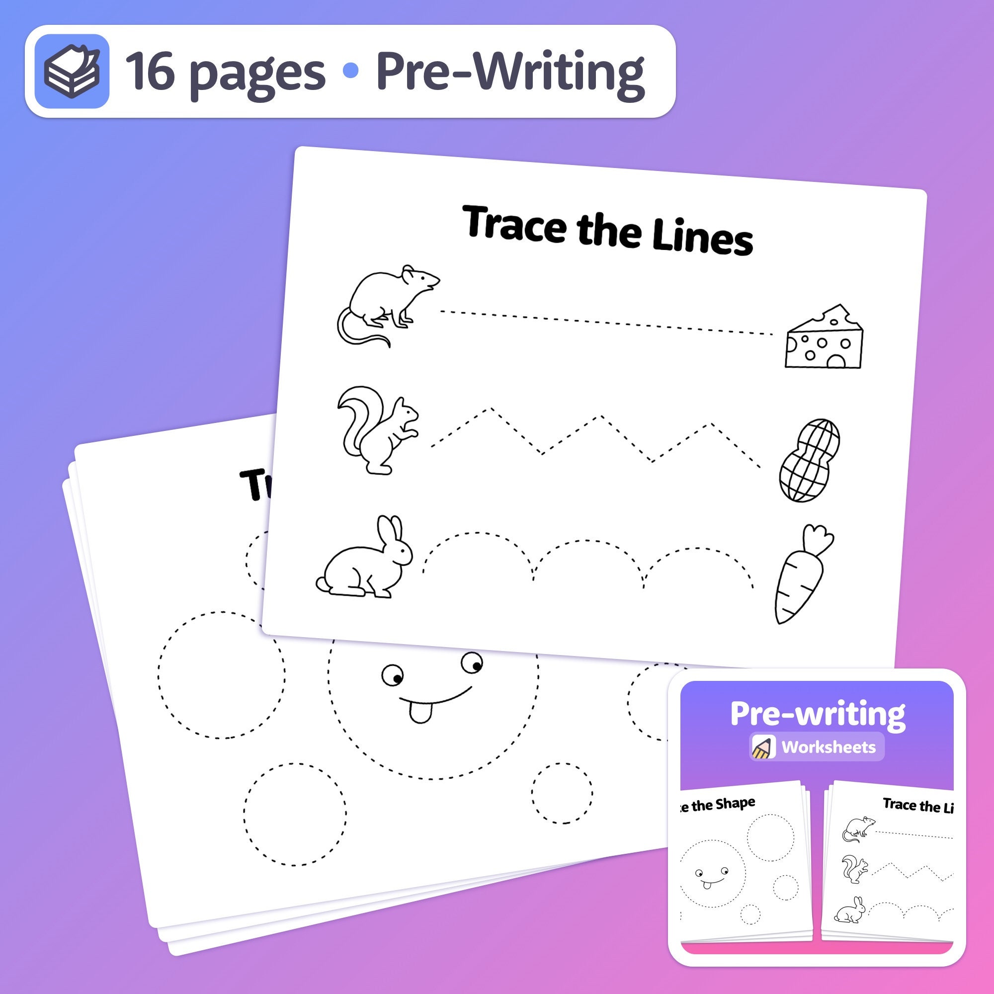 No Prep Fine Motor Skills Bundle | Pre-k Kindergarten 1st Grade Scissor ...