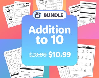 Digital Addition Worksheets, Single Digit Addition, 20 Pages ...