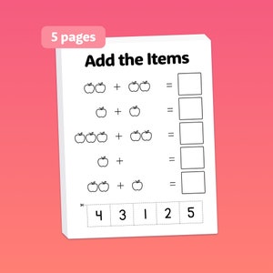 Addition Within 5 Worksheets | Kindergarten Addition Worksheets, Pre-k ...