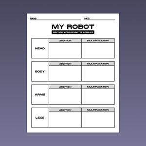 No Prep Multiplication Arrays Activity | 3rd & 4th Grade Math Center ...