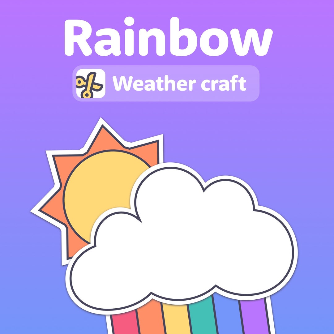 Rainbow Craft | Kindergarten Science Craft, 1st Grade Science Project ...