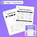 Grammar Bundle | Kindergarten Grammar, 1st Grade Grammar, 2nd Grade ...