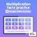 Multiplication Facts Practice | Multiplication Facts for Google Slides ...