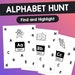 Alphabet Worksheets | Pre-k & Kindergarten Letter Identification ...