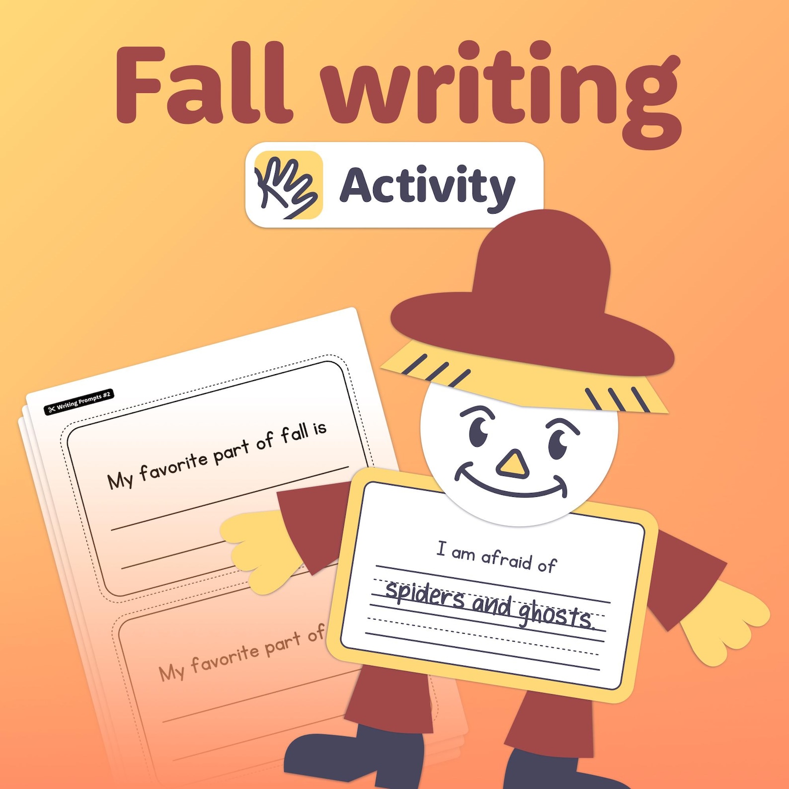 Fall Writing Bundle | Kindergarten and 1st Grade Autumn, Halloween, and ...