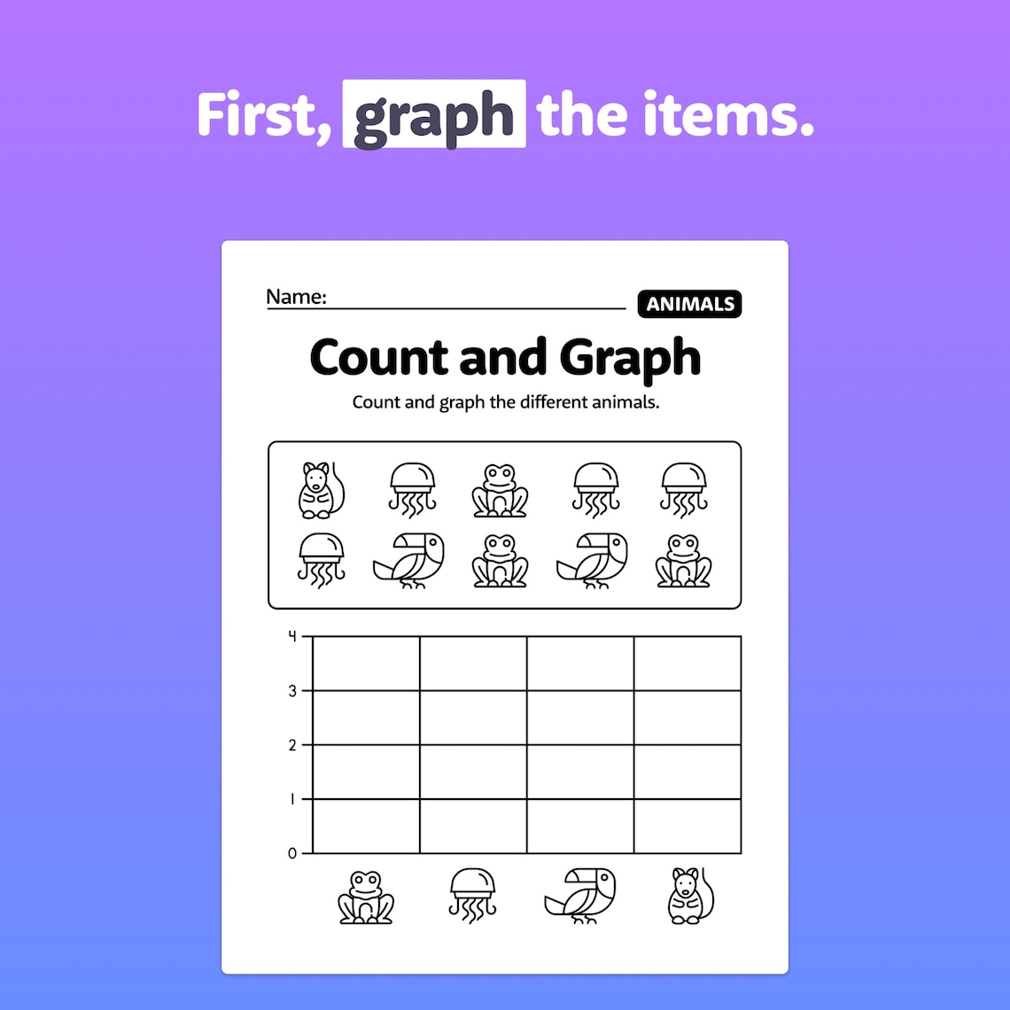 Bar Graph Worksheets | 1st Grade Graphs, 2nd Grade Graphs, Analyzing ...