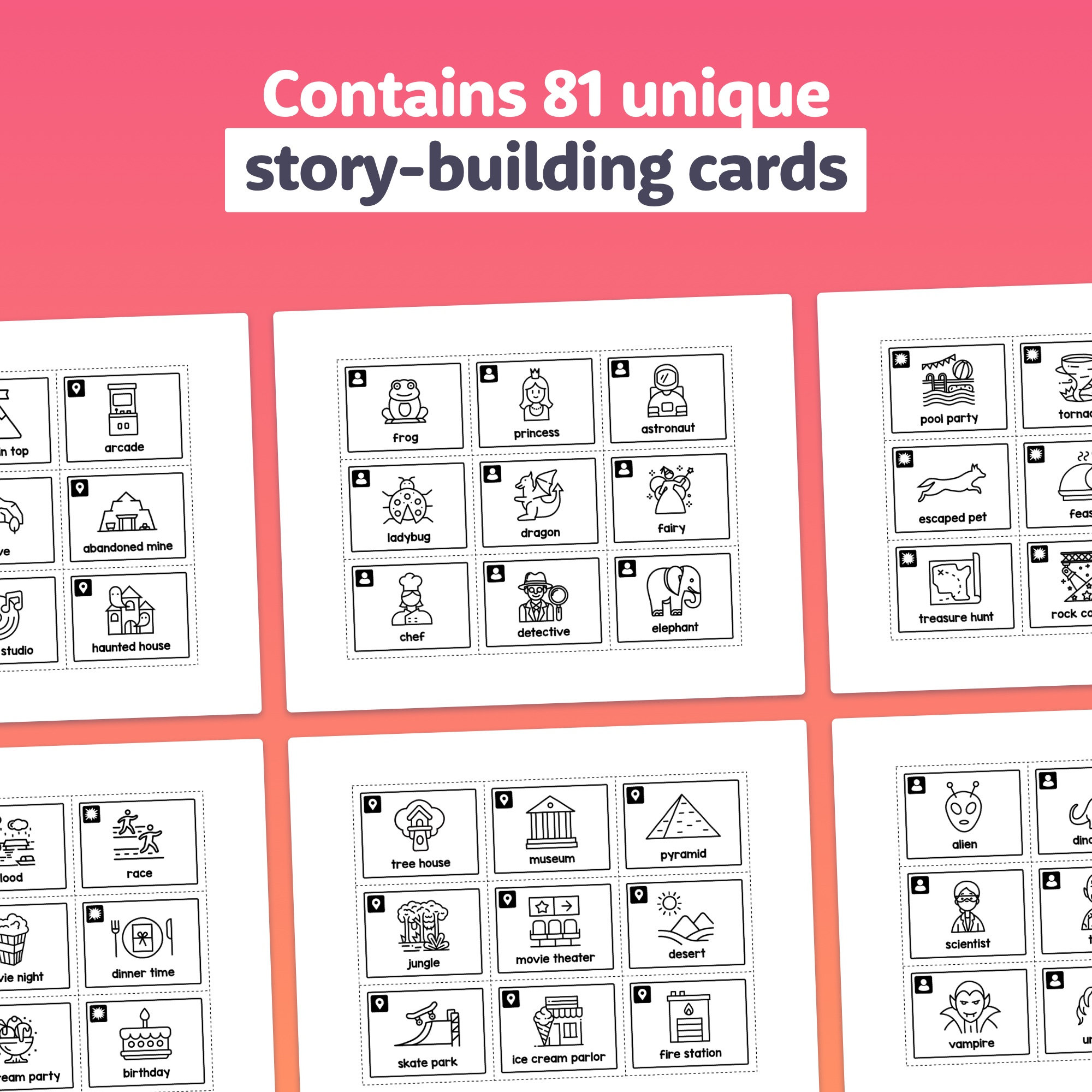 Creative Writing Center | Visual Writing Prompts, 1st & 2nd Grade Story ...