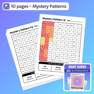 No Prep Sight Words Bundle | Kindergarten & 1st Grade Sight Word ...