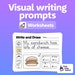 No Prep Writing Prompts for Kindergarten & 1st Grade | Writing With ...