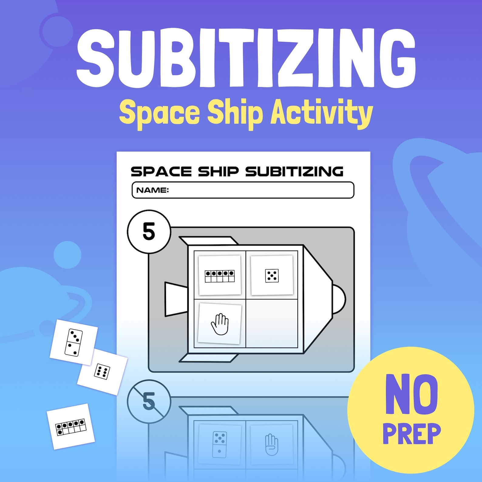 Subitizing Worksheets | Pre-k, Kindergarten, 1st Grade 1-20 Number ...