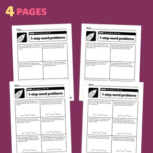 Addition & Subtraction Word Problems Within 100 Worksheets | 2nd Grade ...