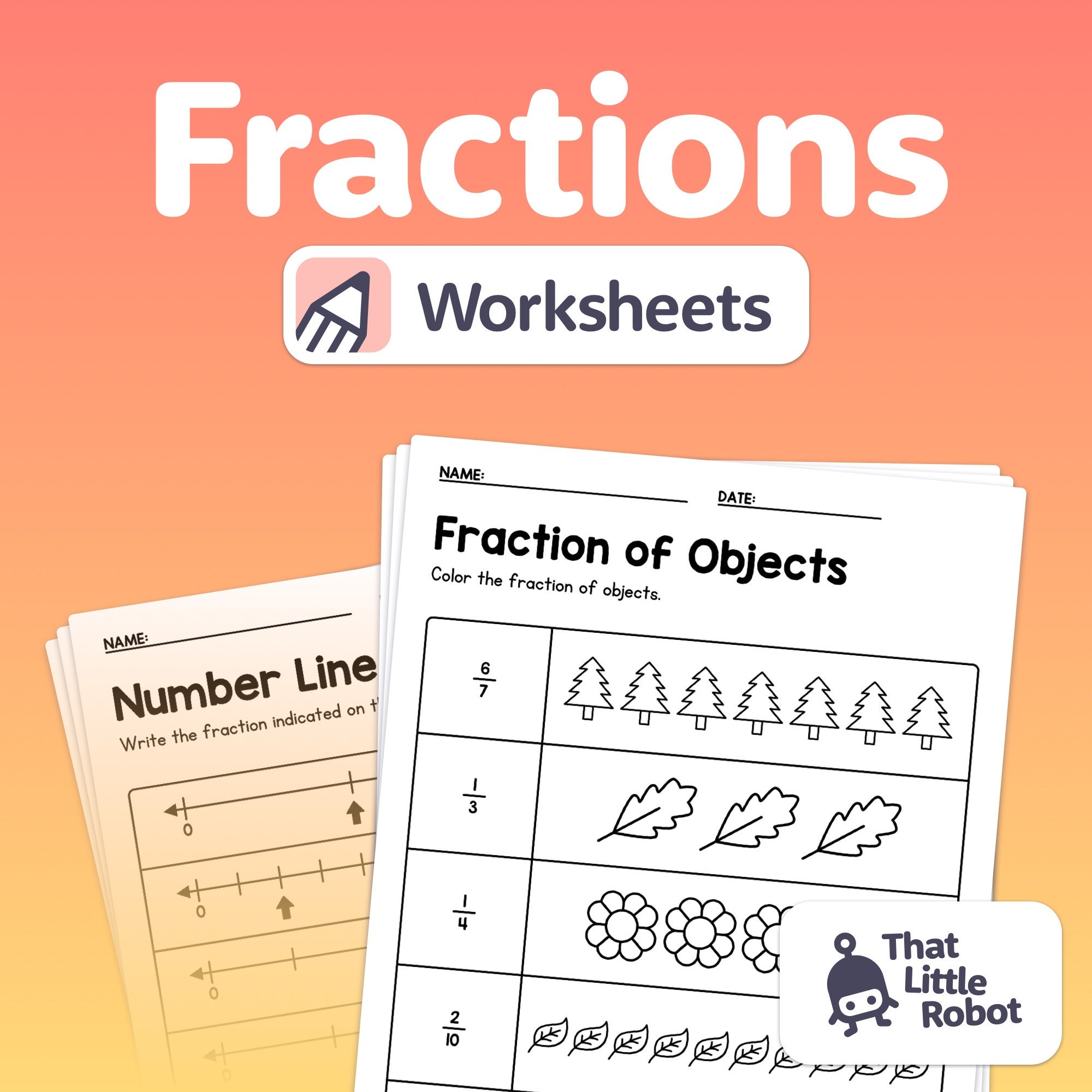 Fraction Worksheets For Kindergarten