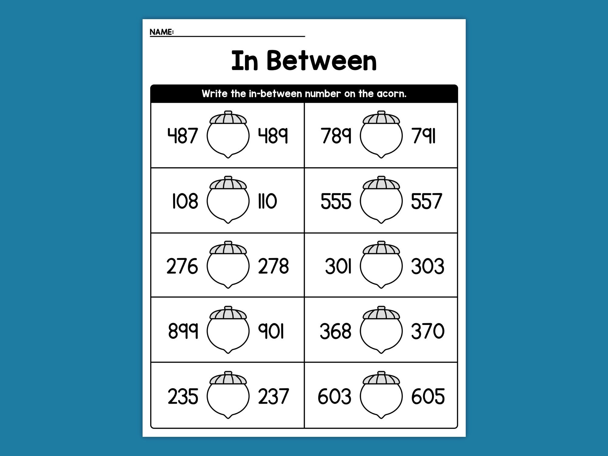 No Prep Spring Place Value Worksheets 1st, 3rd, 2nd Grade Spring Math ...