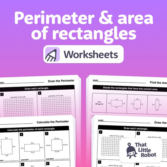 Perimeter Worksheets 4th Grade Perimeter And Area Of Complex Figures