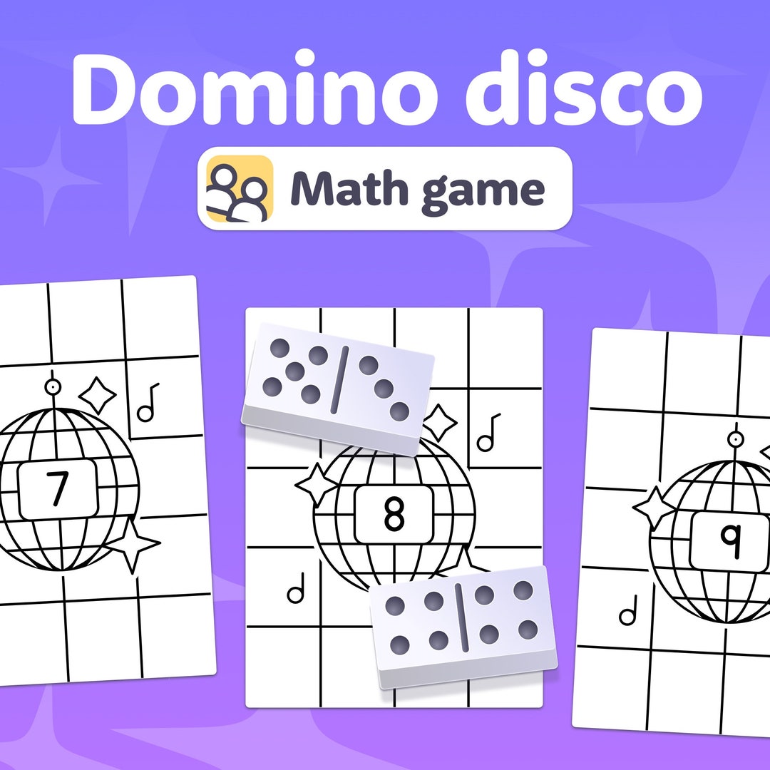 Addition Math Center | No Prep Kindergarten & 1st Grade Domino Addition ...