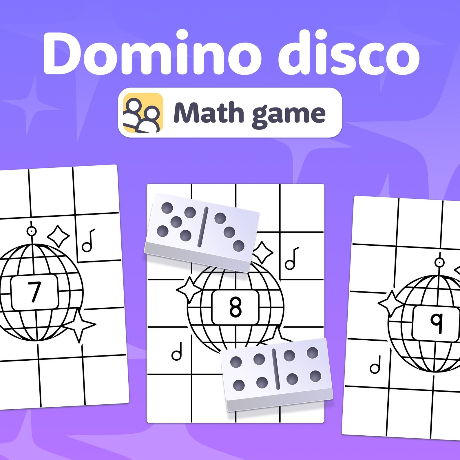 Addition Math Center | No Prep Kindergarten & 1st Grade Domino Addition ...