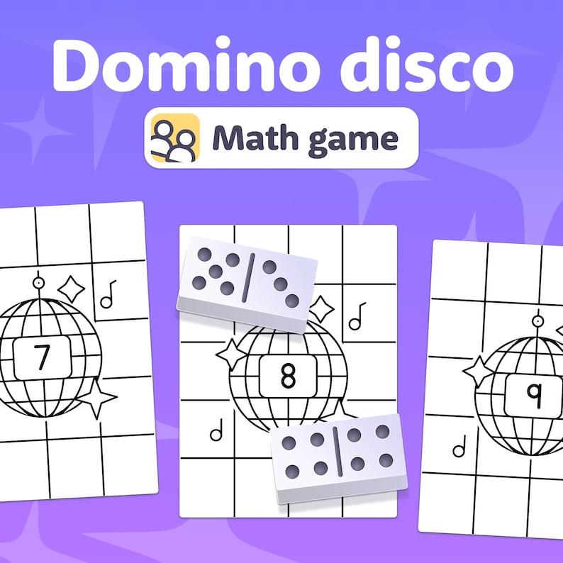 Addition Math Center | No Prep Kindergarten & 1st Grade Domino Addition ...