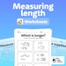 Measuring Length Worksheets | 1st Grade Length, 2nd Grade Length ...