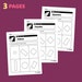 Partition Shapes Worksheets | 1st Grade Geometry Fractions: Halves ...