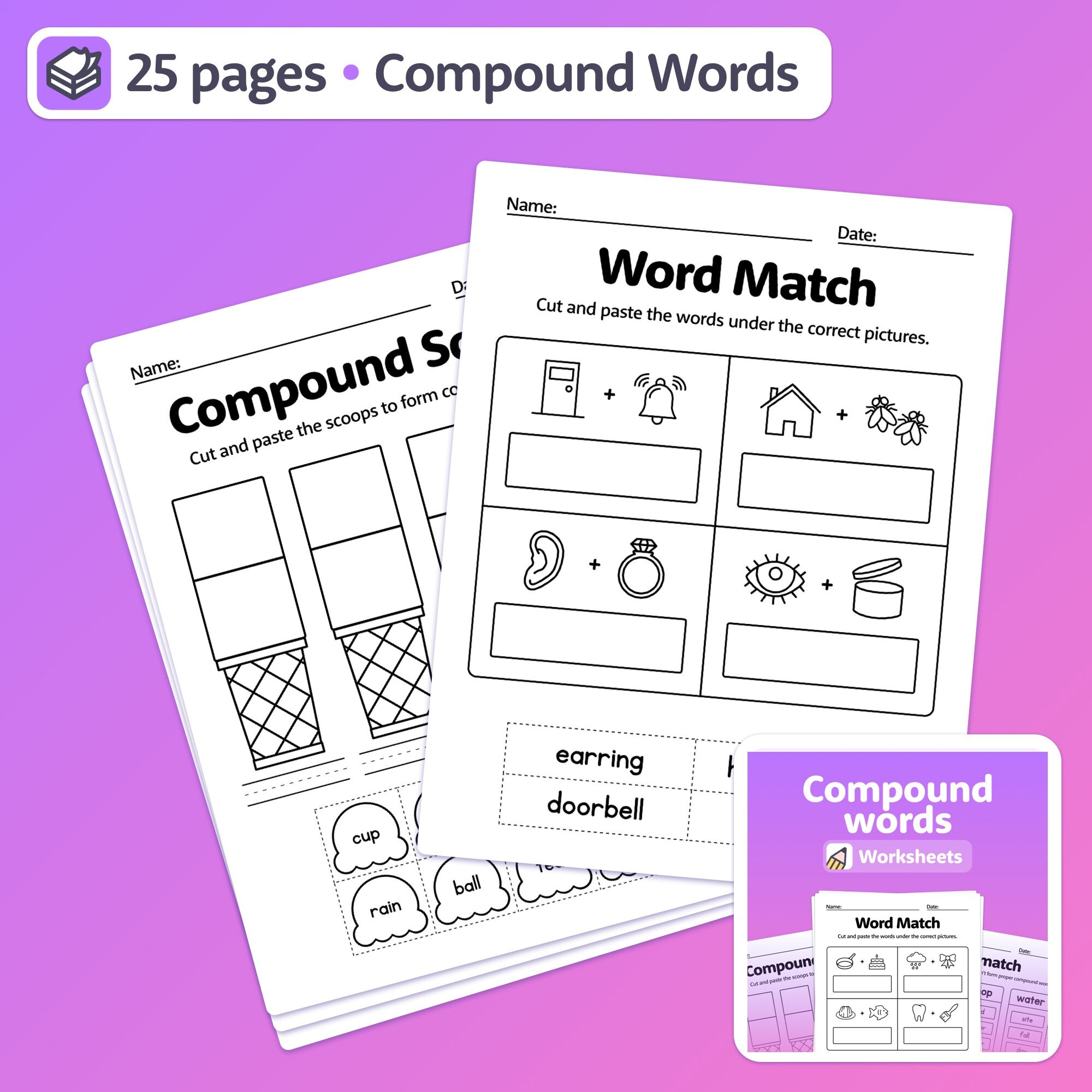 ELA Vocabulary Bundle | 1st Grade Vocabulary, 2nd Grade Vocabulary ...