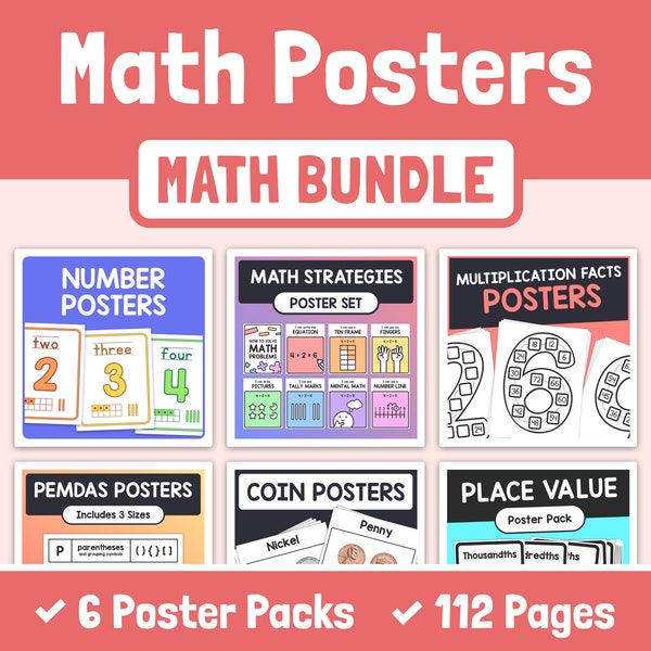 Math Classroom Decor - Etsy