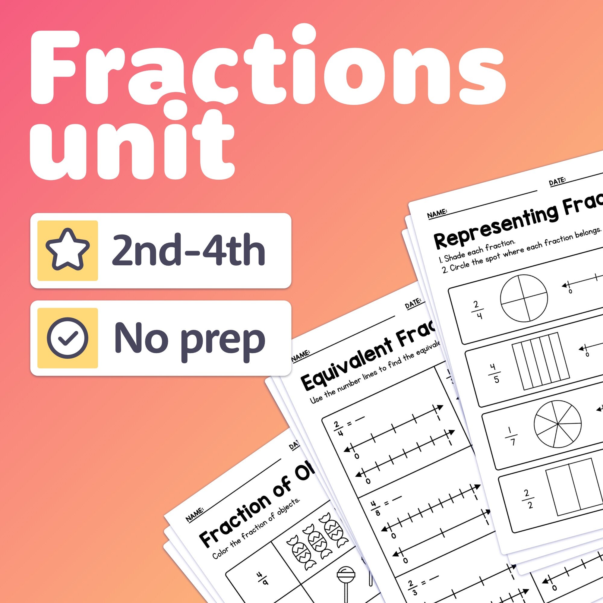 3rd Grade Equivalent Fractions Chart 3rd Grade Equivalent Fractions Chart