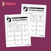 2d & 3d Shape Attributes Worksheets | 2nd Grade Math Centers and ...
