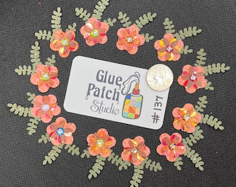 Flat Paper Flowers - Etsy