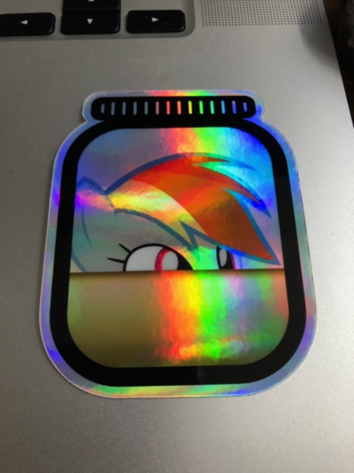 My Little Pony Cum Jar Project Foil Vinyl Die Cut Sticker - Etsy