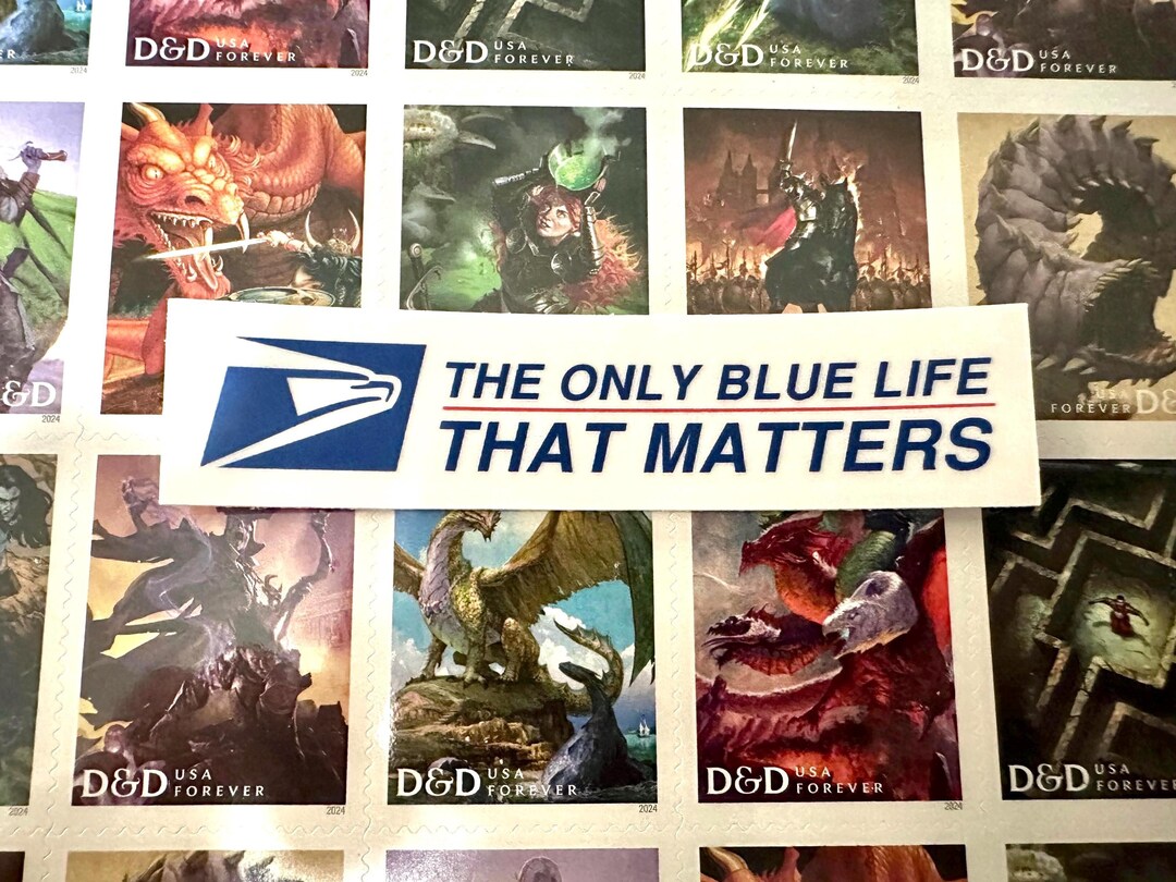 USPS / Postal Service Pride - Blue Lives Don’t Matter Vinyl Sticker - Etsy