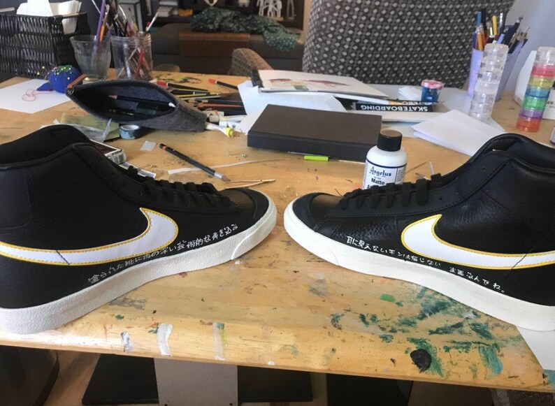 Custom Hand-painted Shoes Made to Order - Etsy