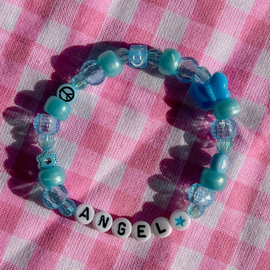 Personalized Name Kandi Bracelet | Matching Friendship Bracelets ...